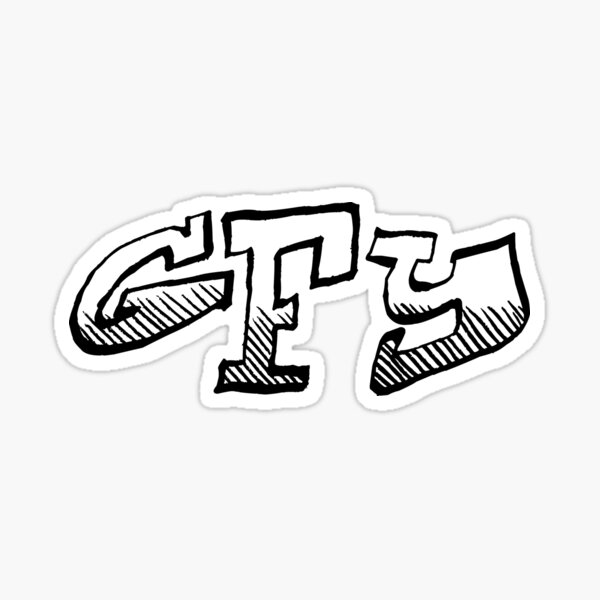 "GFY Toon" Sticker for Sale by eightyhd | Redbubble