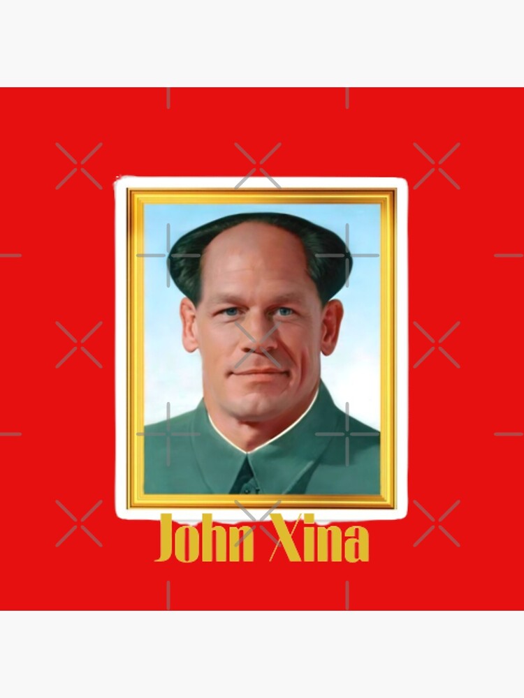 John Xina, John China, Mao Zedong Chinese Social Credit Meme Premium Matte Vertical Poster sold ...