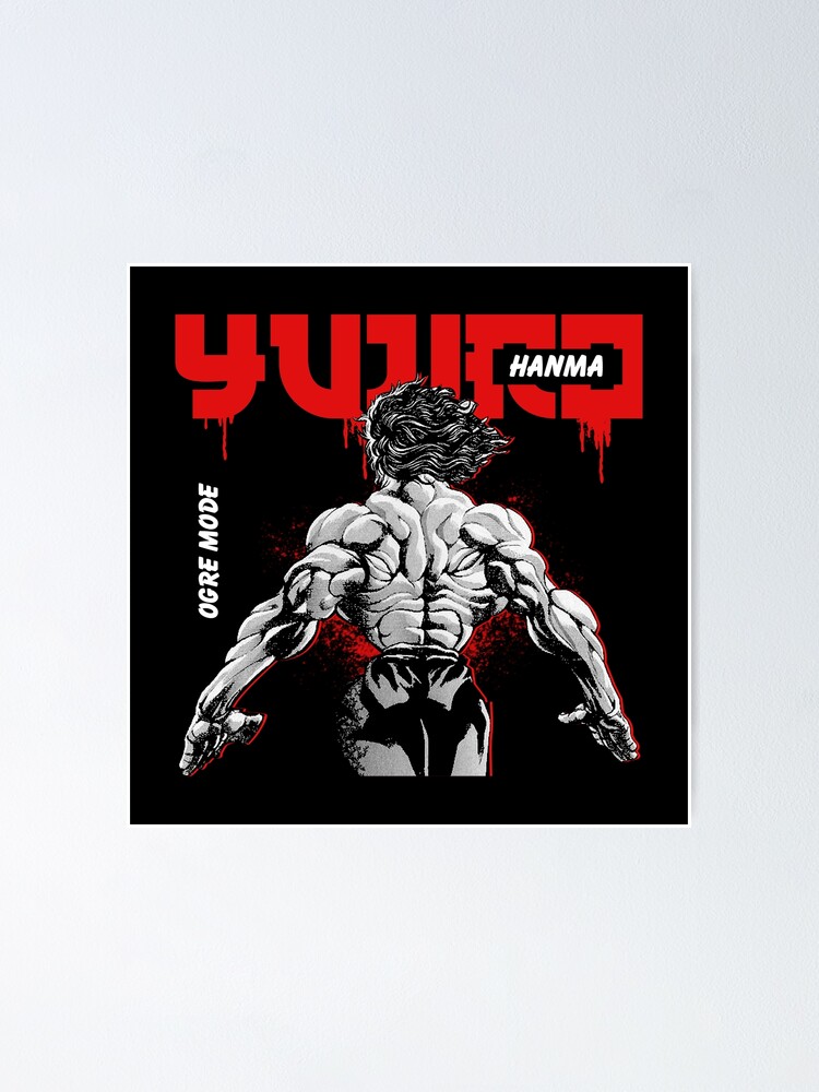 "Yujiro The Demon Back" Poster for Sale by EvilSkullofc | Redbubble