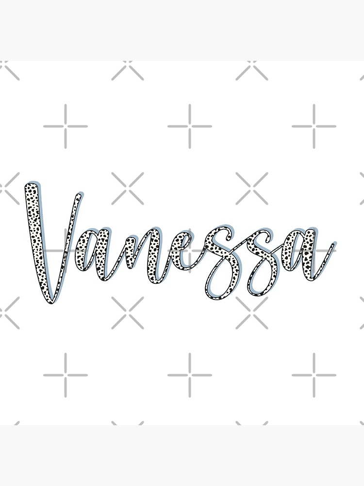 Vanessa Name Drawing DM For Professional Signature, Cradit