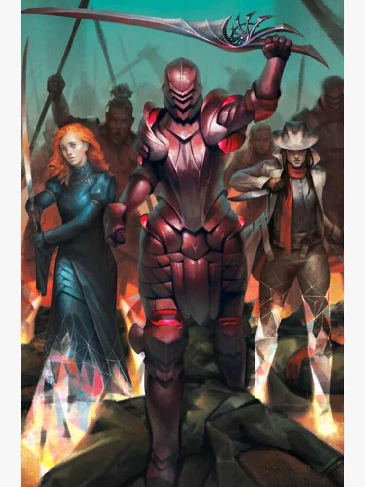 "The Way of Kings - The Shallan Trio" Sticker for Sale by FantasyKings ...