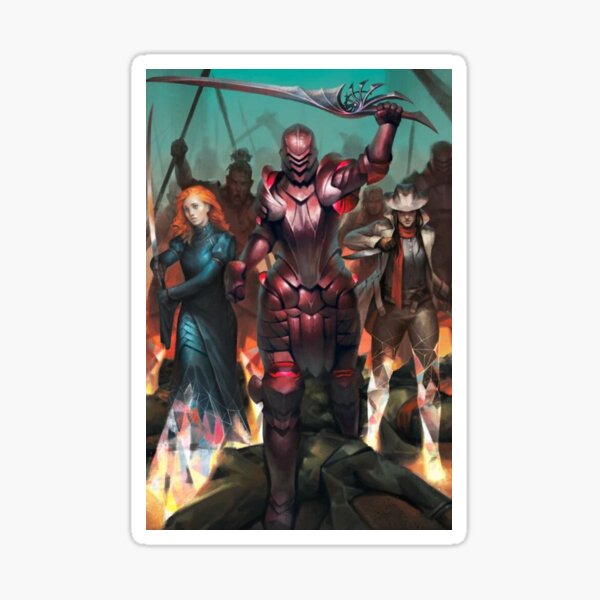 "The Way of Kings - The Shallan Trio" Sticker for Sale by FantasyKings ...