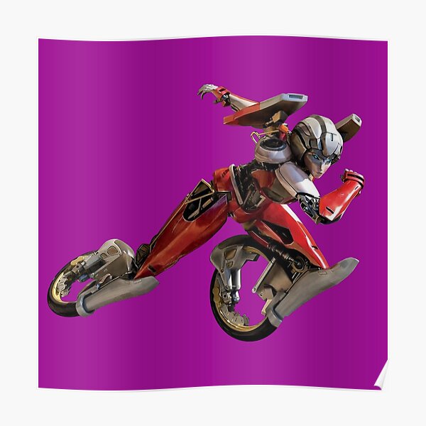 "Transformers Rise of the Beasts Arcee" Poster von pixvox | Redbubble
