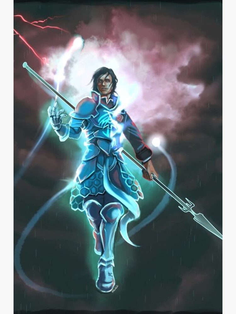 "The Way of Kings - Kaladin with Wearing Armour " Poster for Sale by ...