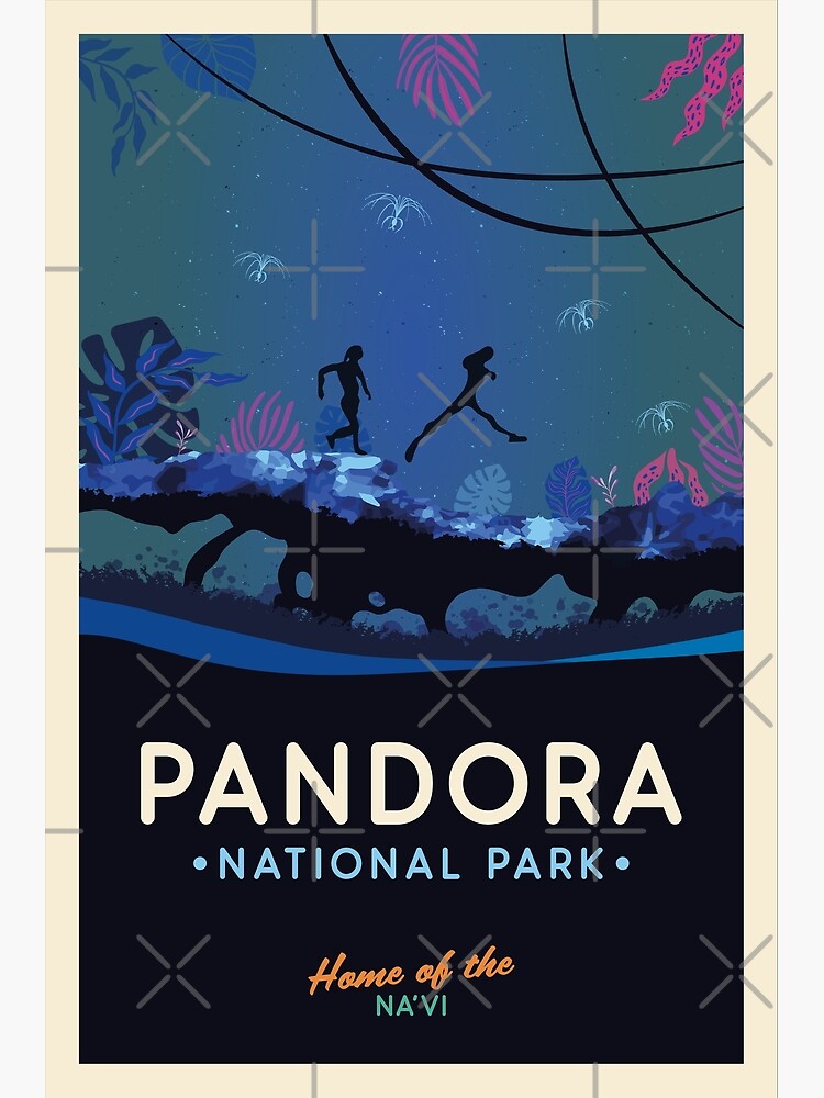 "Pandora National Park Poster" Poster for Sale by magrodanny | Redbubble