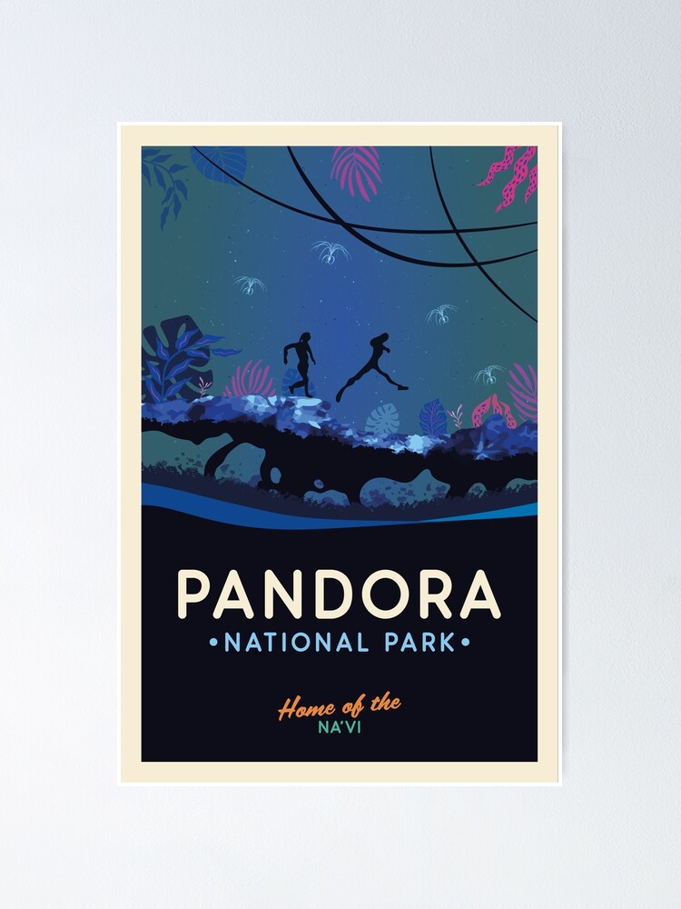 "Pandora National Park Poster" Poster for Sale by magrodanny | Redbubble