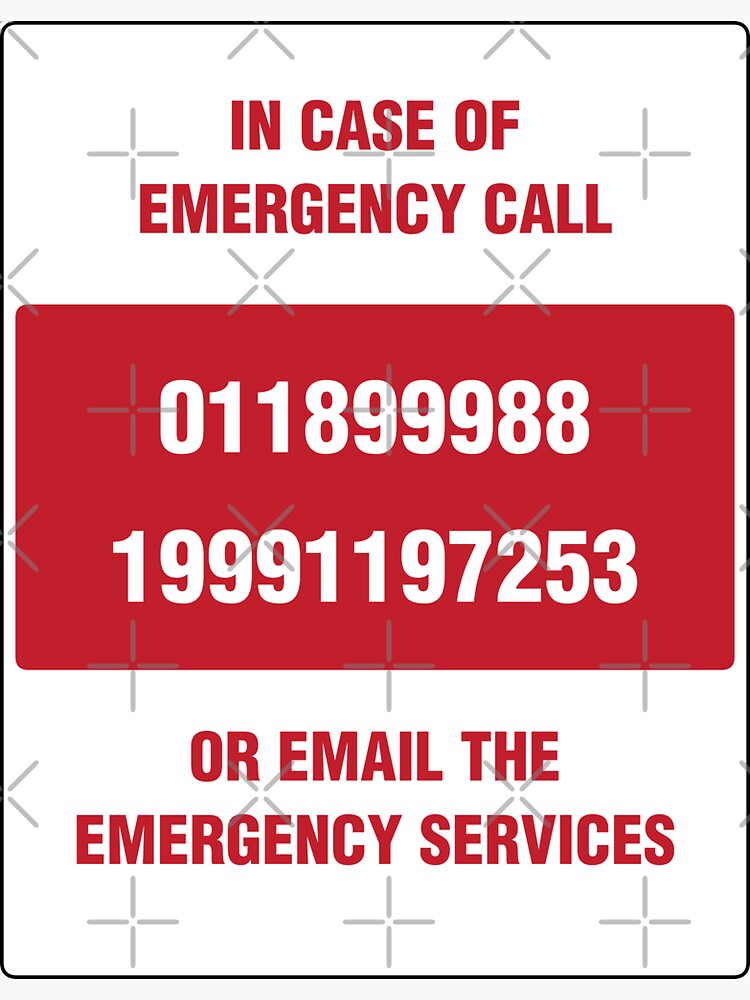 "The IT Crowd 01189998819991197253 Joke" Sticker for Sale by ...