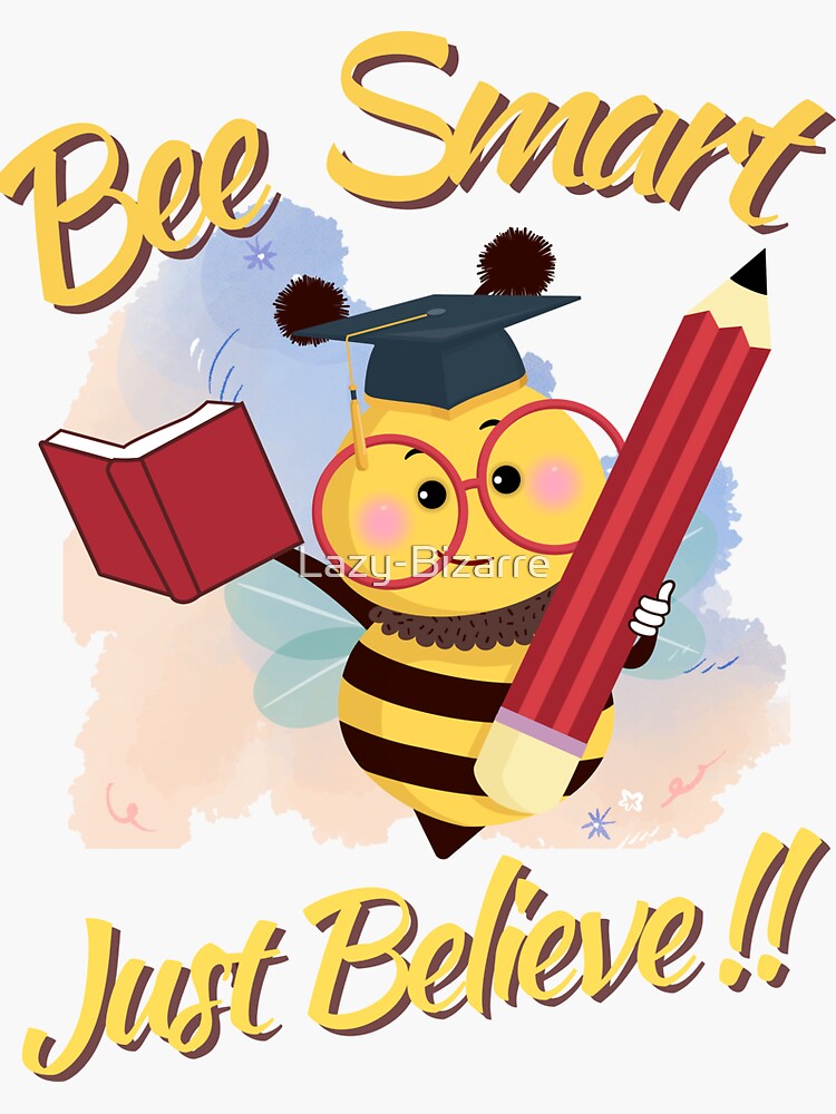 Bee Smart Kind Bees Sticker For Sale By Lazy Bizarre Redbubble
