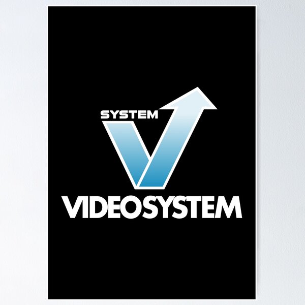"Video System (ビデオシステム) Logo" Poster for Sale by RubenCRM | Redbubble