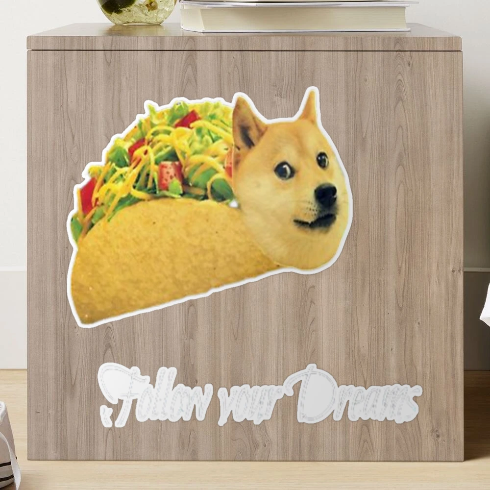 Taco Doge Follow Your Dreams