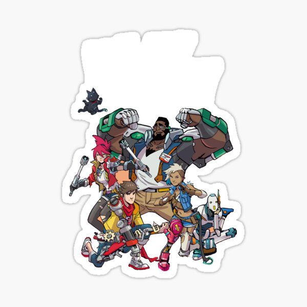 "Hi Fi Rush" Sticker for Sale by ZUSE-YADIN | Redbubble