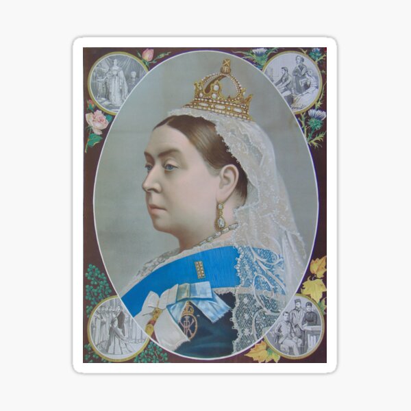 "Queen Victoria Collection" Sticker for Sale by VictorianHouseL | Redbubble
