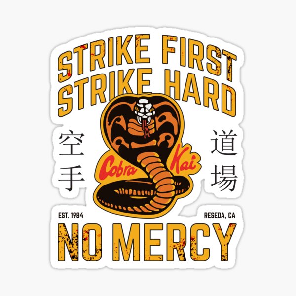 Cobra Kai Stickers | Redbubble