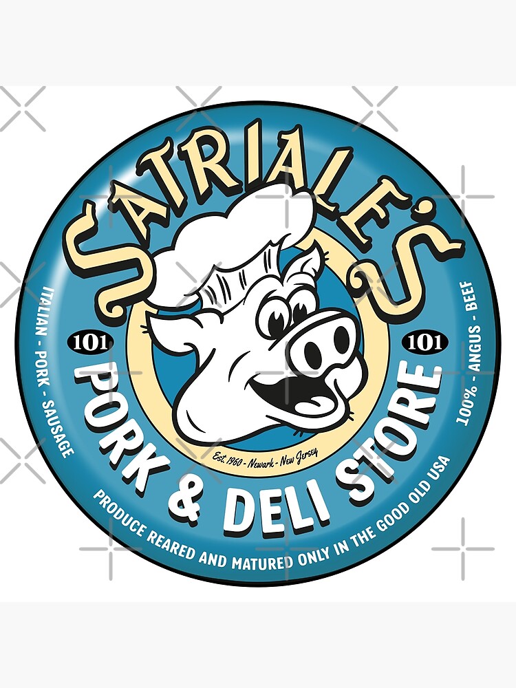 "Satriale's Pork & Deli Store" Poster for Sale by Candywrap Studio ...