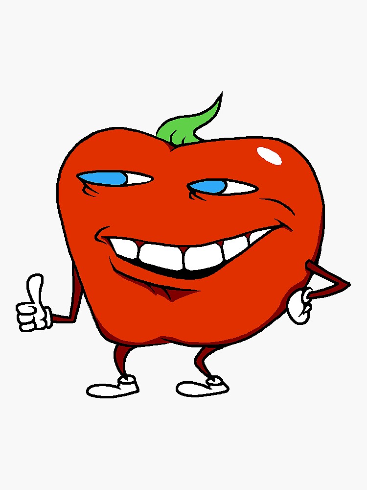 "Pepperman" Sticker for Sale by diddy-ong | Redbubble