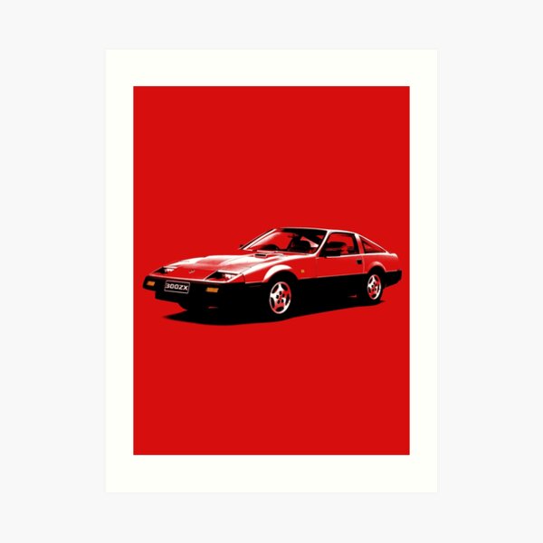 "Datsun 300ZX Fairlady Nissan Z31" Art Print by DatsunStyle | Redbubble