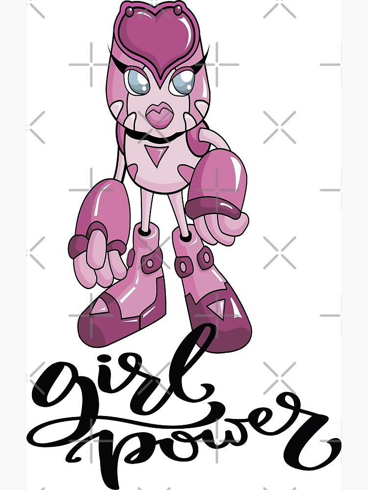 "Girl Power Robot Girl Robotics Engineer Robotics Robot Name Robogirl ...