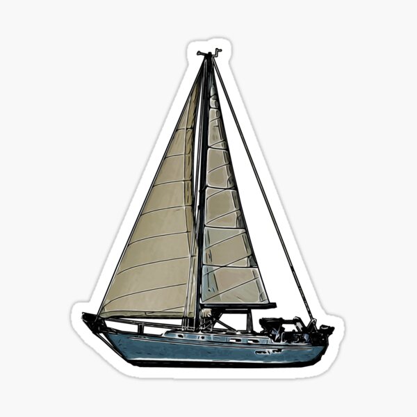 Sailboat Stickers | Redbubble