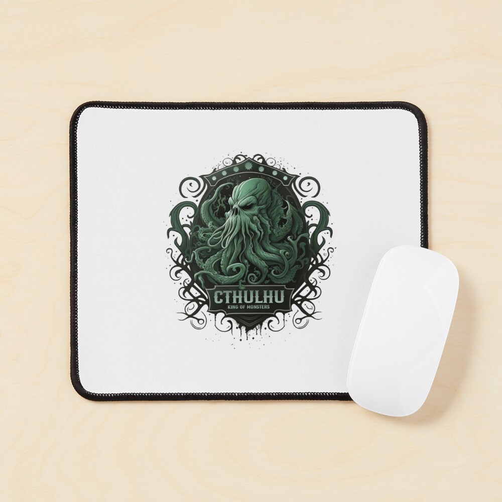 "Cthulhu logo" Sticker for Sale by camikaze-es | Redbubble