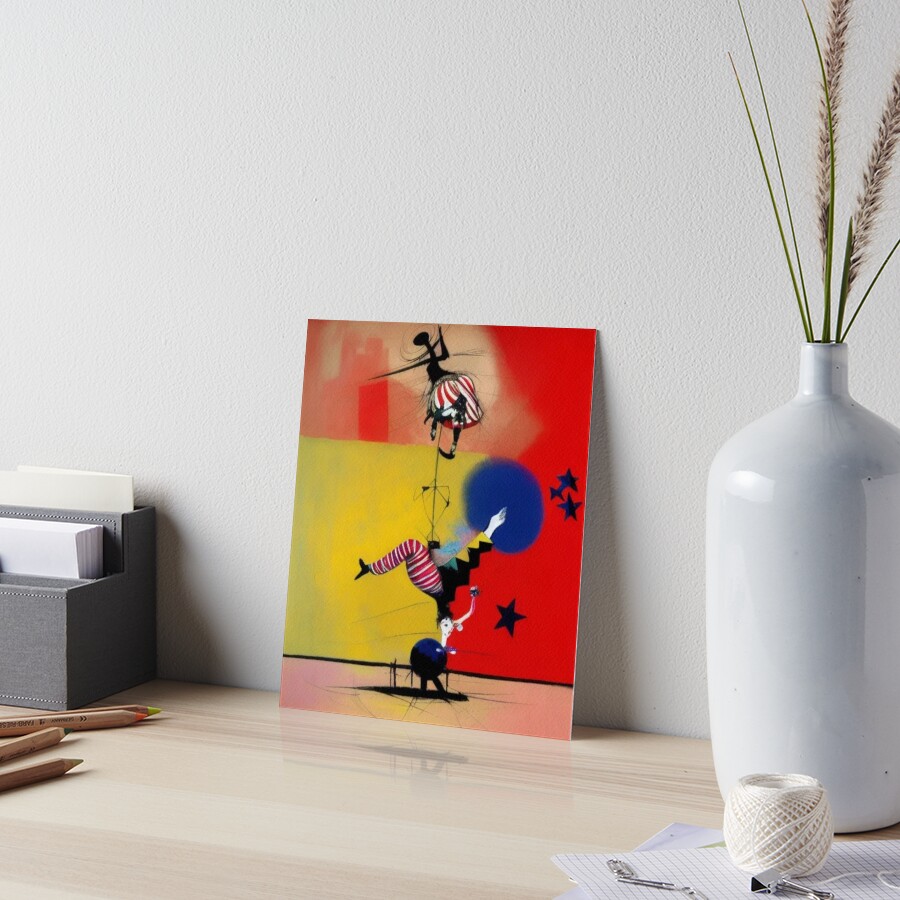 " Abstract Theater drama circus performer acrobatic star performance ...