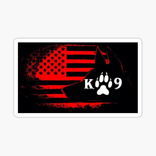 "K9 UNIT" Sticker for Sale by Workingdogs | Redbubble