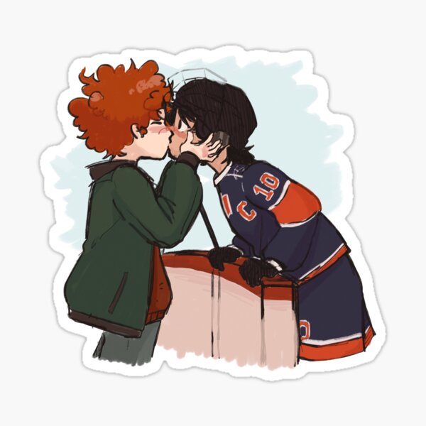"MORE GAY YAOI AAH" Sticker for Sale by marshwalkers | Redbubble