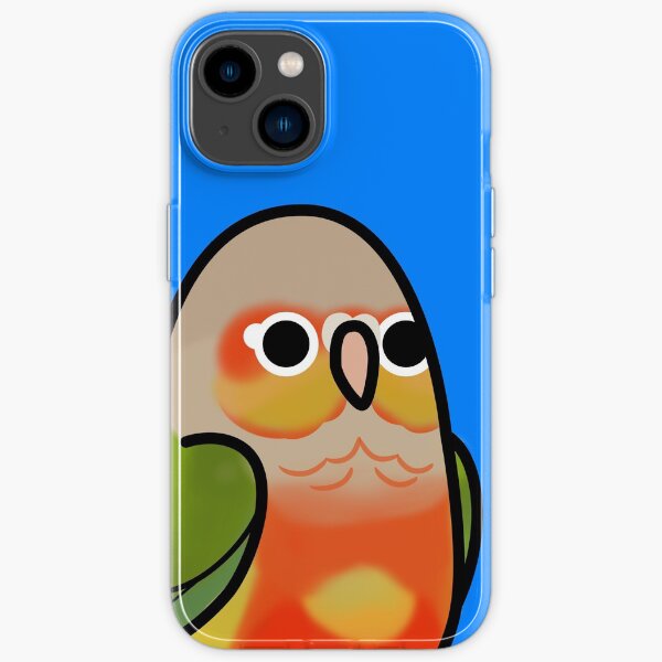 "Too Many Birds! - Pineapple Green Cheek Conure" iPhone Case for Sale ...
