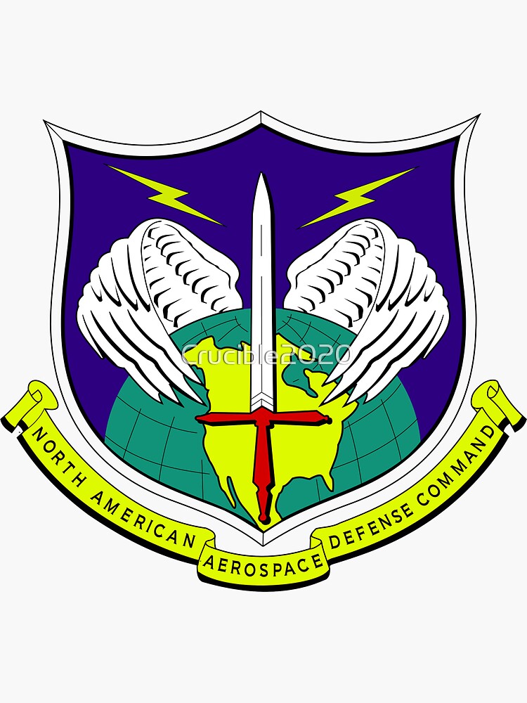 "NORAD Emblem High Quality" Sticker for Sale by Crucible2020 | Redbubble