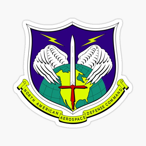 "NORAD Emblem High Quality" Sticker for Sale by Crucible2020 | Redbubble