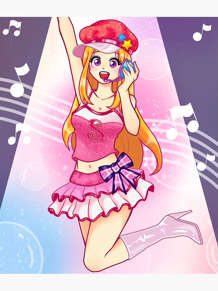 "Korean Pop-Star Avatar Star Sue" Sticker for Sale by poutania | Redbubble