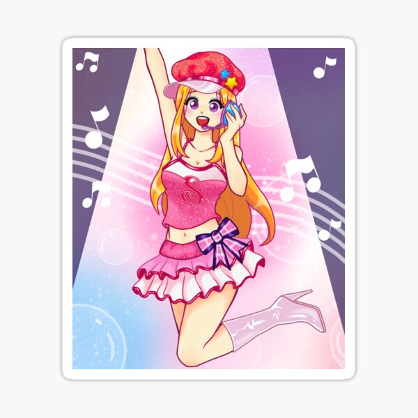 "Korean Pop-Star Avatar Star Sue" Sticker for Sale by poutania | Redbubble