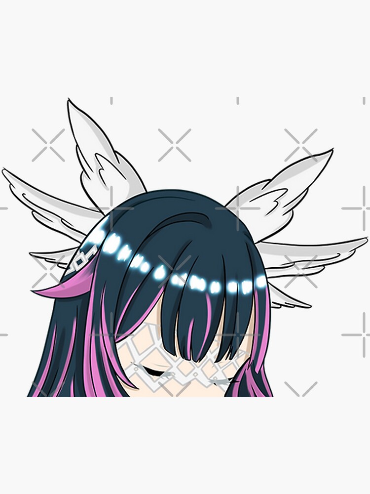 "Columbina Peeker Sticker" Sticker for Sale by Diyanggostyle | Redbubble