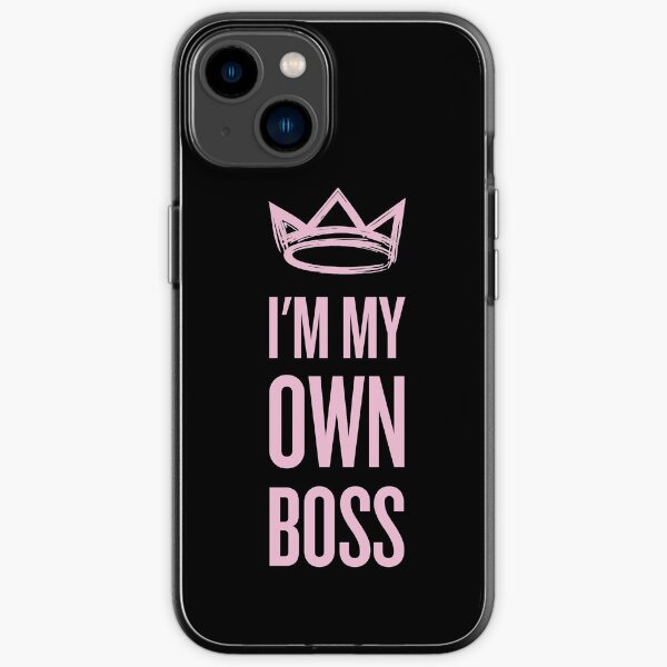 "I'm my own boss" iPhone Case for Sale by artfortees | Redbubble