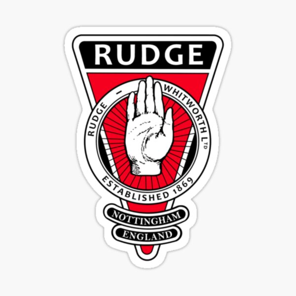 "Rudge Whitworth Motorcycles headstock " Sticker for Sale by ...