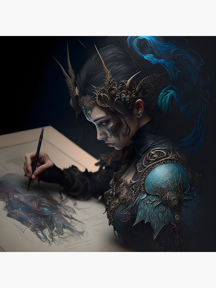 "The Inked Princess Creates" Sticker for Sale by Anthony Maggio | Redbubble