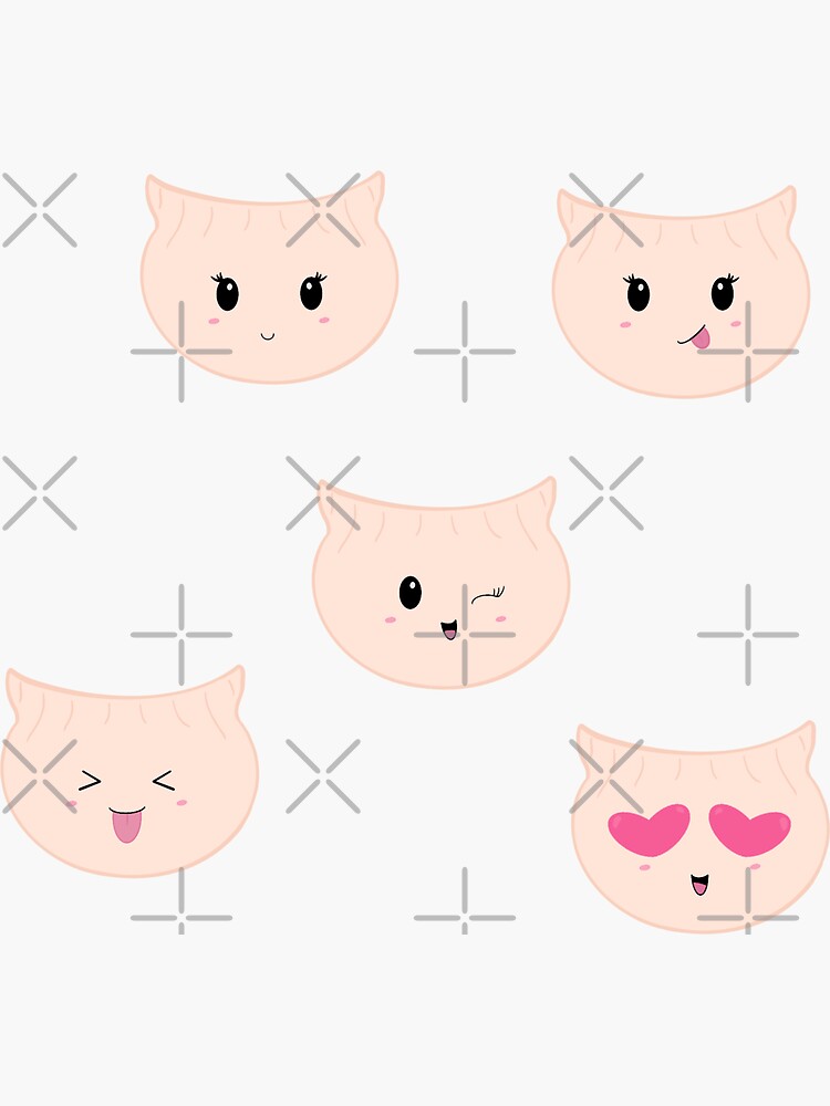 "Cute Har Gow Stickers" Sticker for Sale by daisyblanche | Redbubble