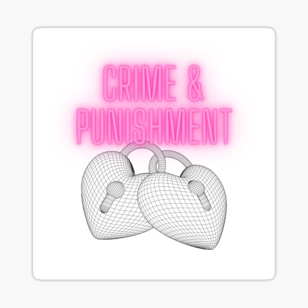 "Valentines Day Crime & Punishment " Sticker for Sale by sir-gilbert ...