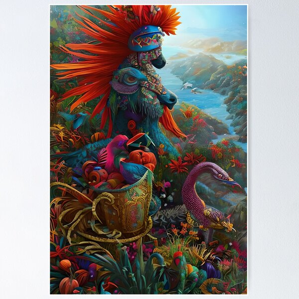 "Chambala Waters of Paradise Surrealist painting like digital art of ...