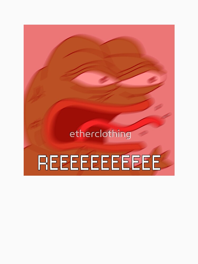 "Pepe Reeeee Twitch Emote FeelsBadMan" T-shirt by etherclothing | Redbubble