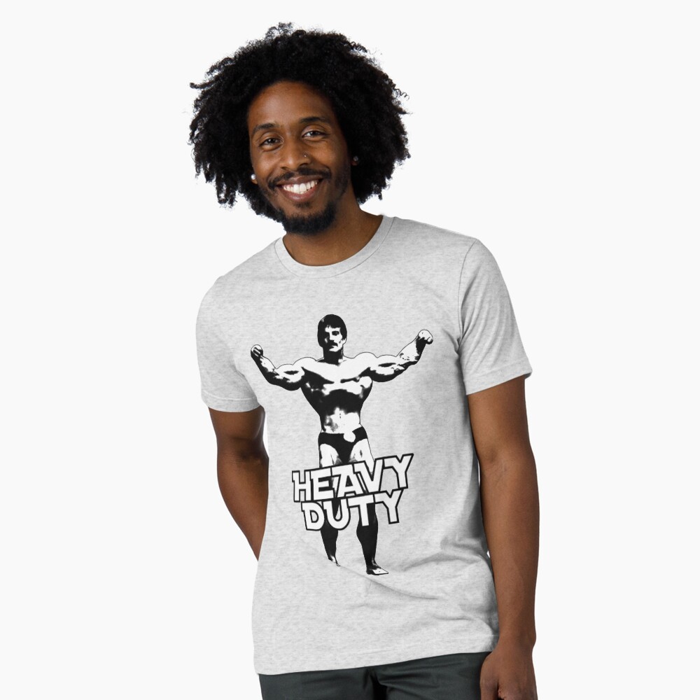 "Mike Mentzer Heavy Duty" Sticker for Sale by OkSaiyamanStore | Redbubble