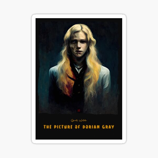 "The Picture of Dorian Gray" Sticker for Sale by A Deniz Akerman ...