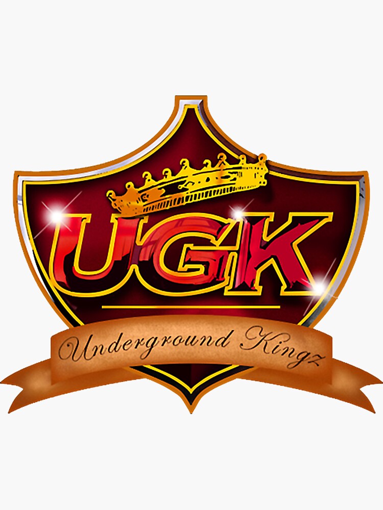 "ugk underground kingz ugk underground kingz" Sticker for Sale by thenaeemmalik | Redbubble