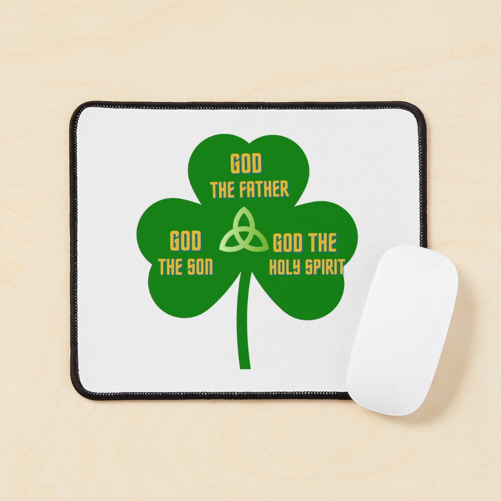 "Holy Trinity Shamrock God the Father God the Son God the Holy Spirit ...