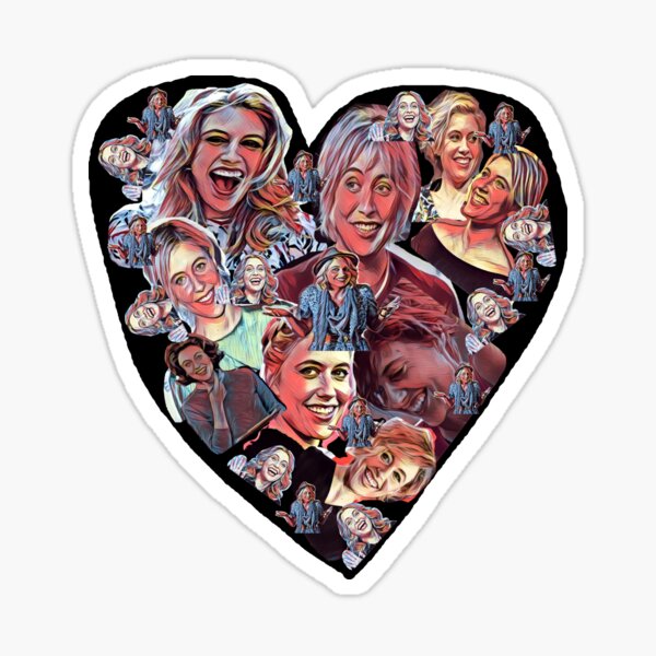 "Greta Gerwig" Sticker by joanwaters | Redbubble