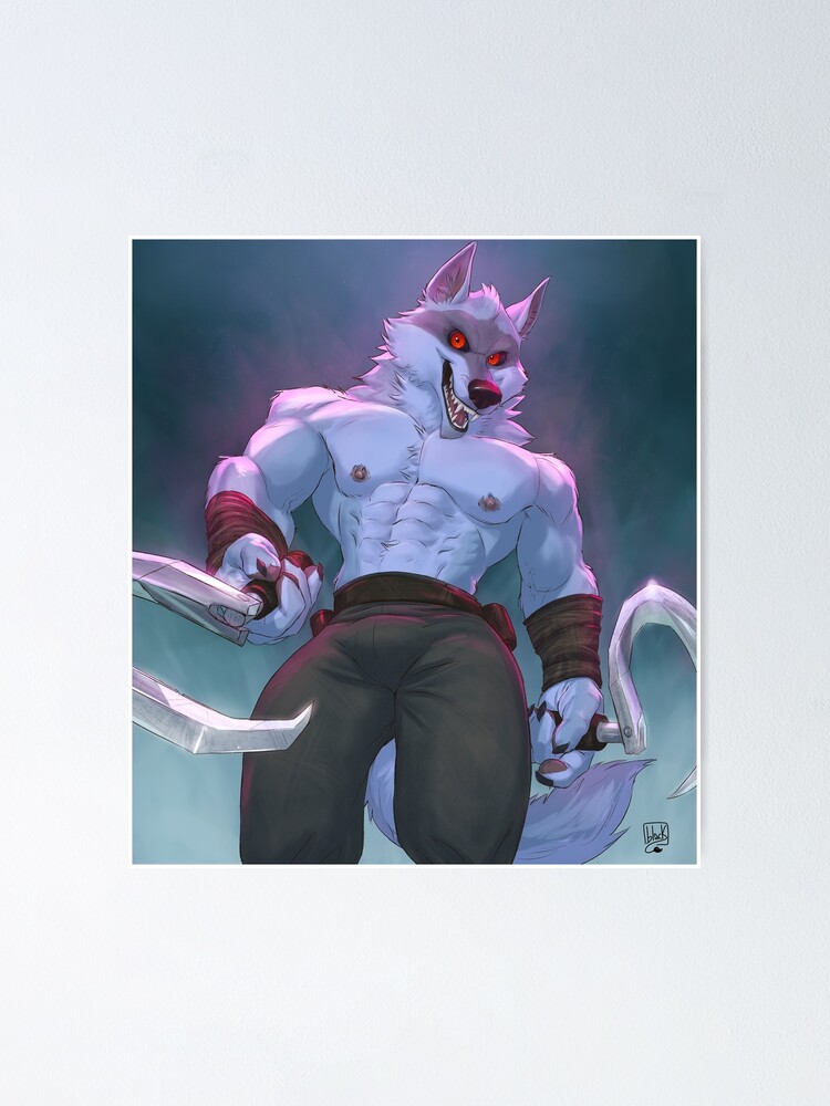 "Death Wolf" Poster for Sale by BlackLion21ART | Redbubble