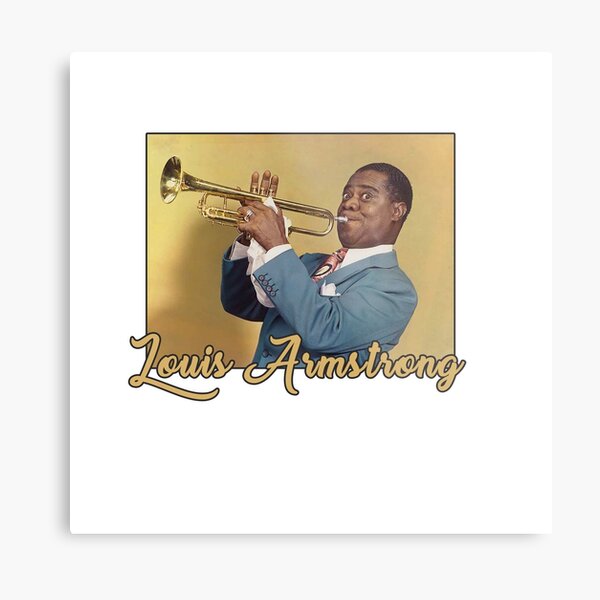 "Louis Armstrong" Metal Print for Sale by ValentinaHramov | Redbubble