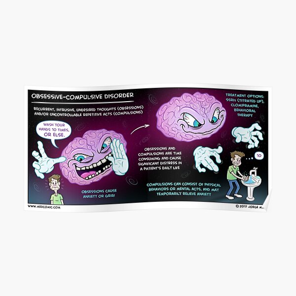 Obsessive Compulsive Disorder Posters | Redbubble