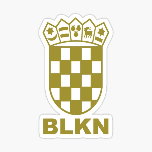 "Kroatien Balkan Gold" Sticker von GangBangGang | Redbubble