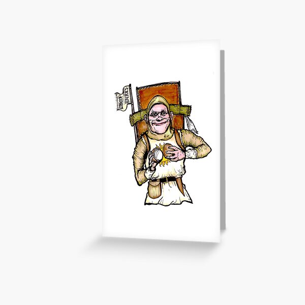 "Monty Python and the Holy Grail, Patsy" Greeting Card by maroonbeard ...