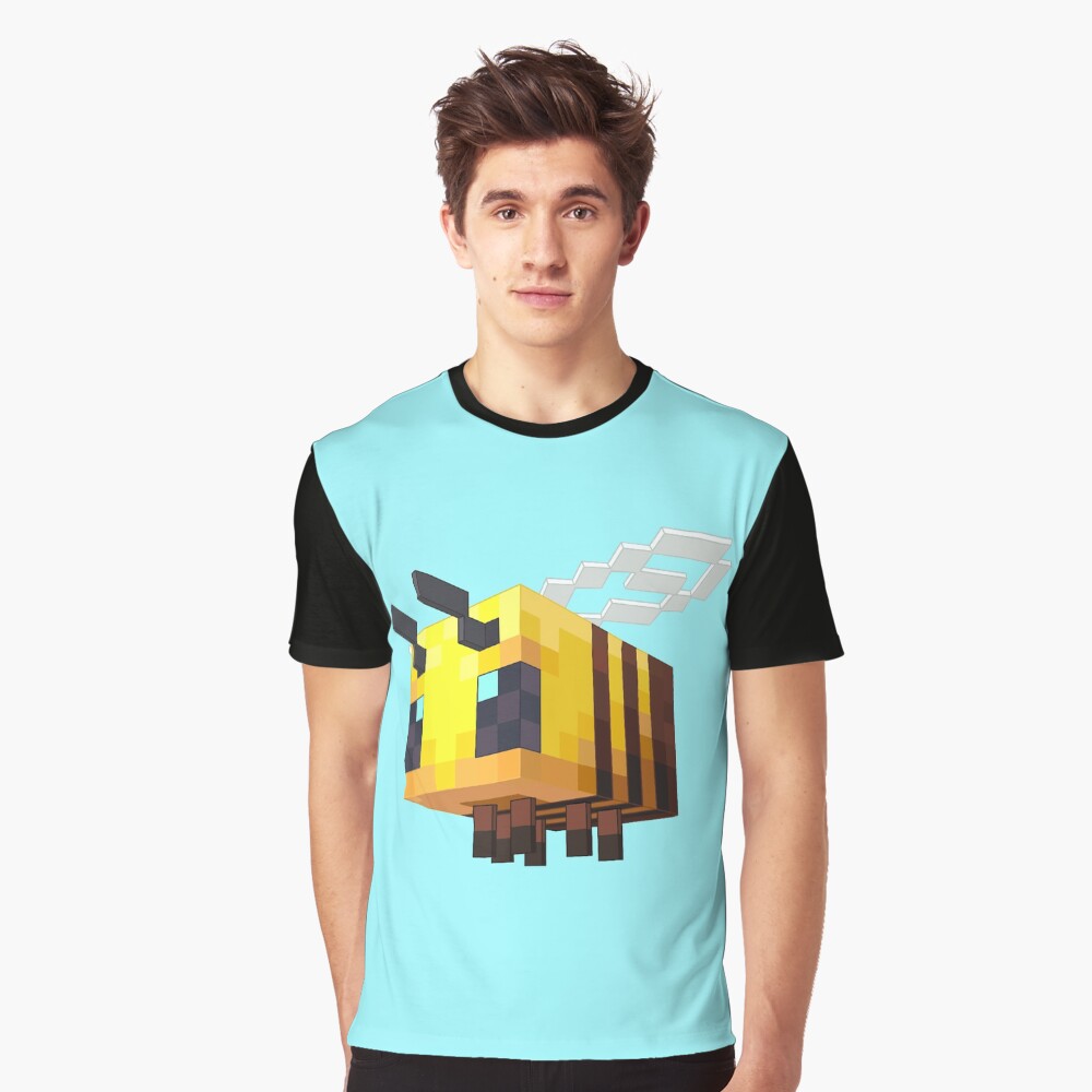 "Cute Minecraft Bee" Sticker for Sale by Splash-of-Ink | Redbubble